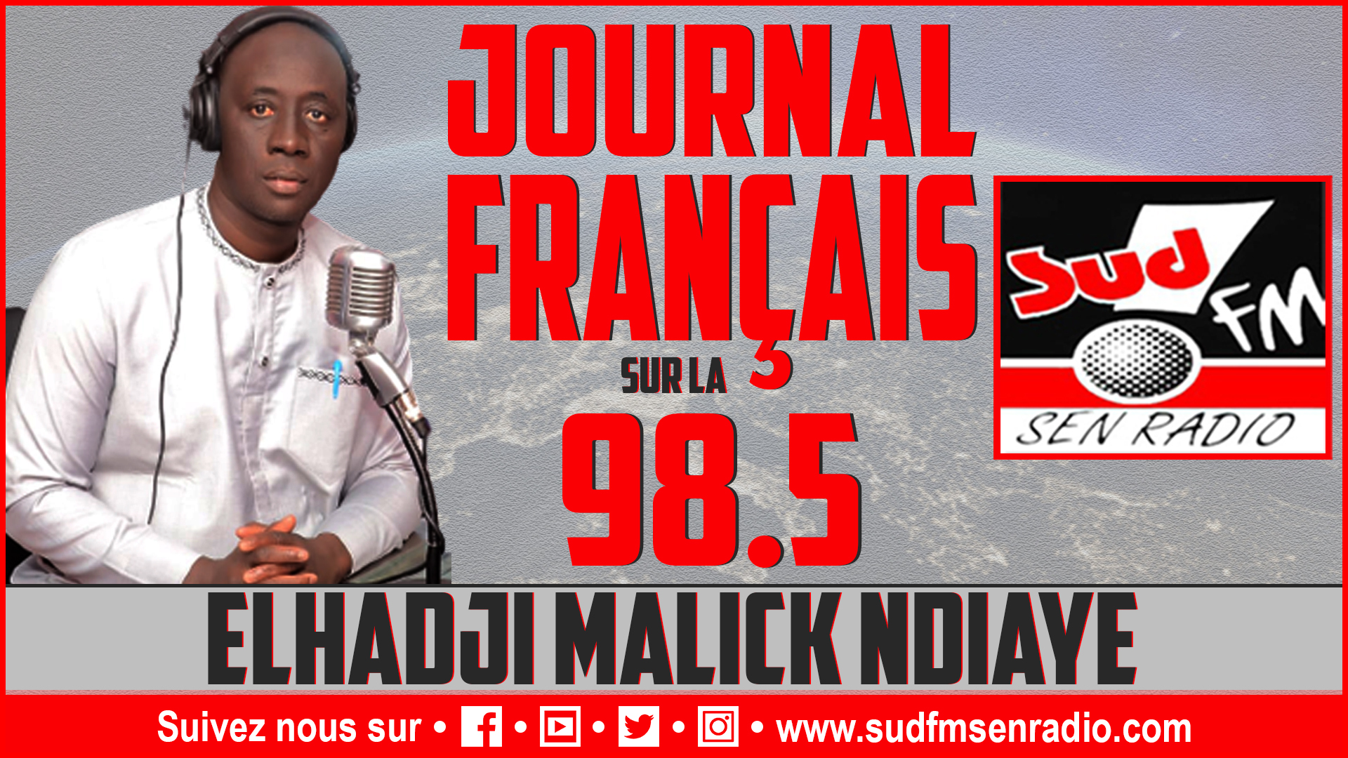 SUD FM DIRECT SUD MIDI DU 30 OCTOBRE 2022 AVEC EL HADJ MALICK NDIAYE ...